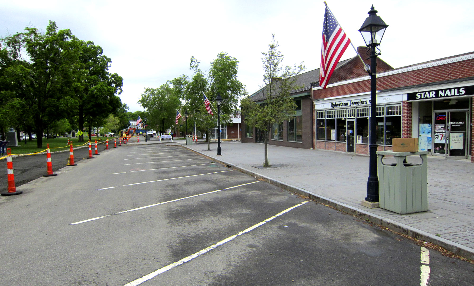 Main Street road construction winds down