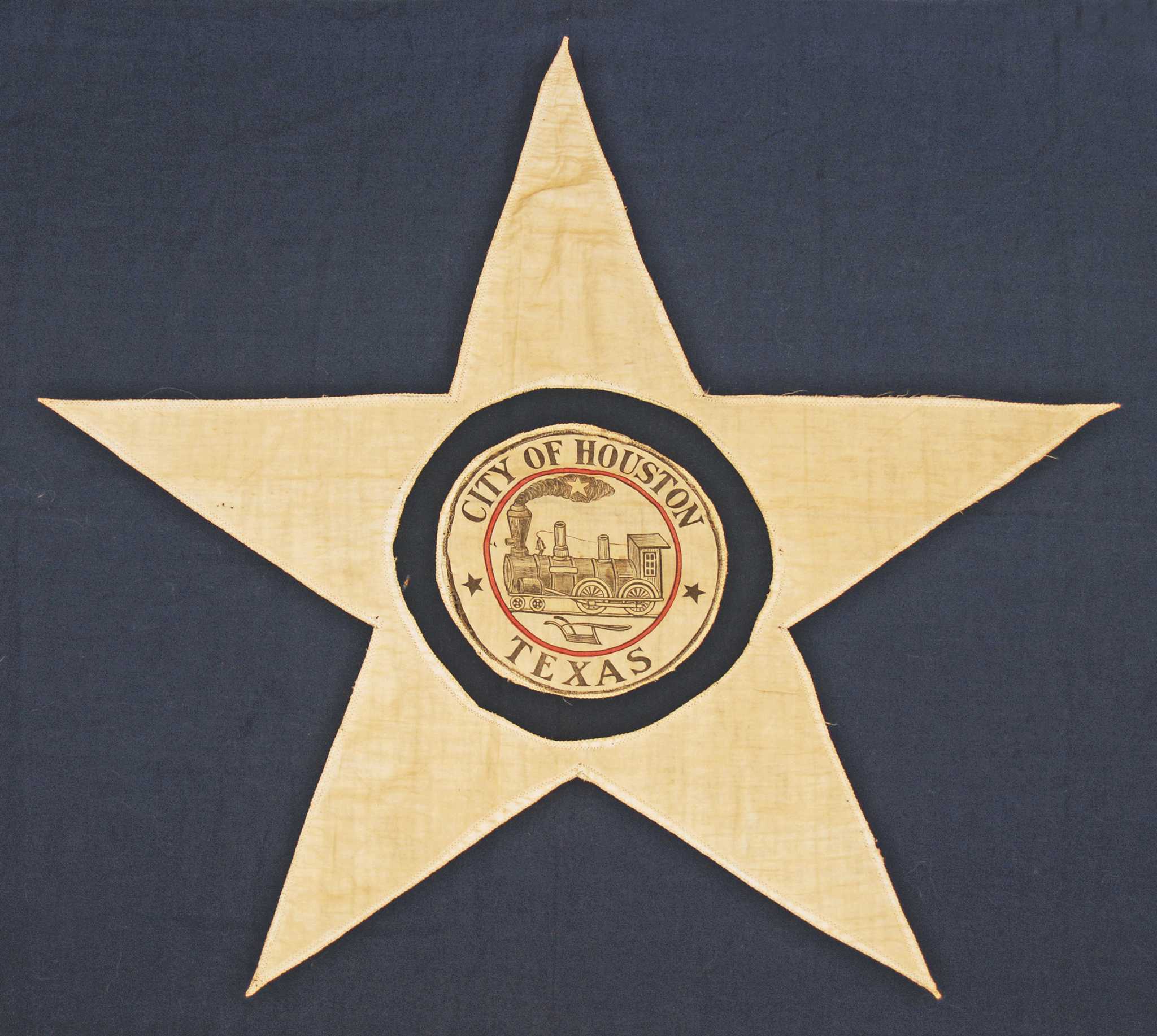 Waving the flag in Houston