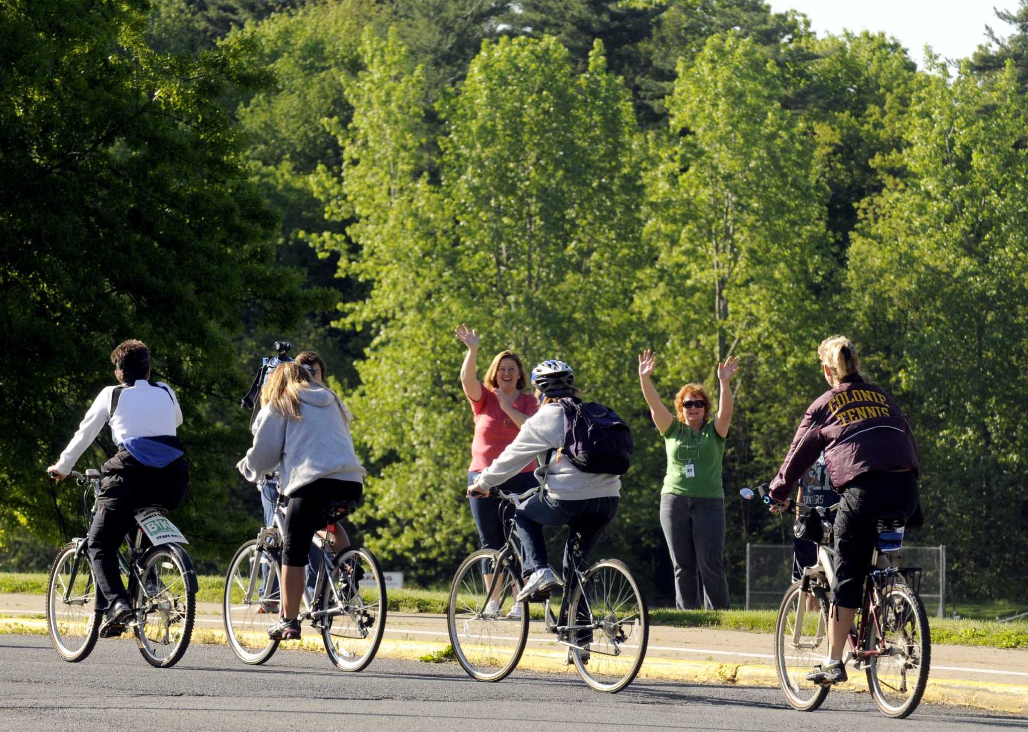 Teachers use ride as lesson in fitness