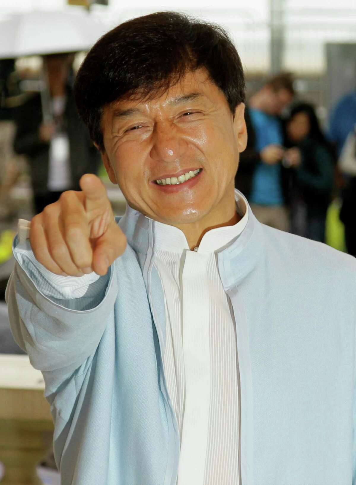 Jackie Chan goes out fighting