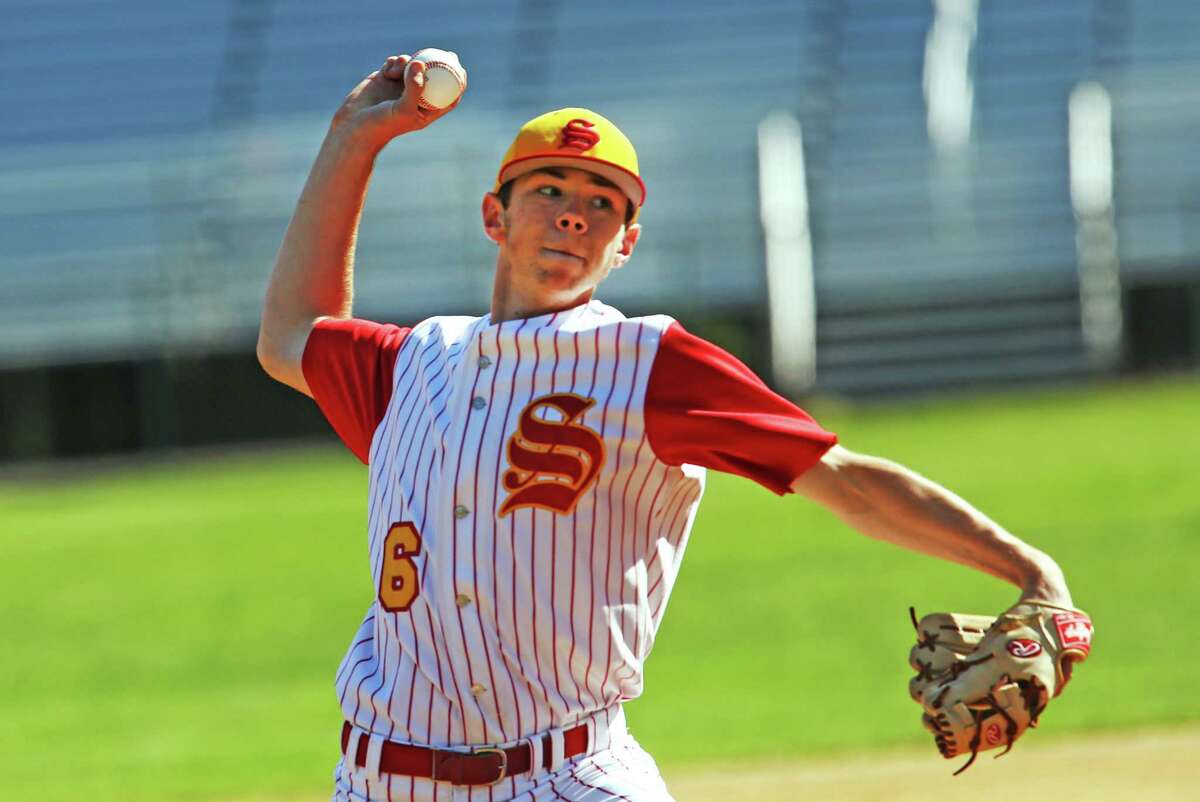 Pomperaug baseball blanks Stratford to finish undefeated SWC regular season