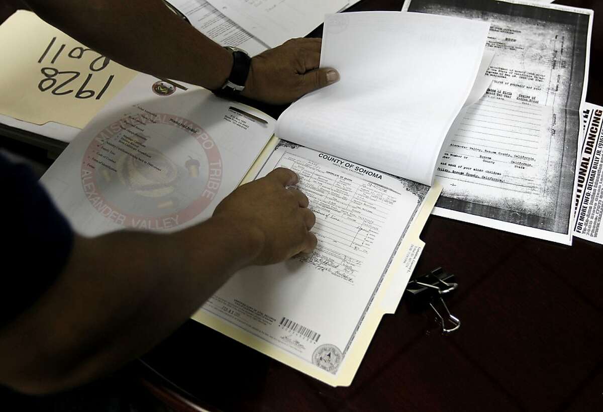 Wappo Indians want to reclaim recognition, land