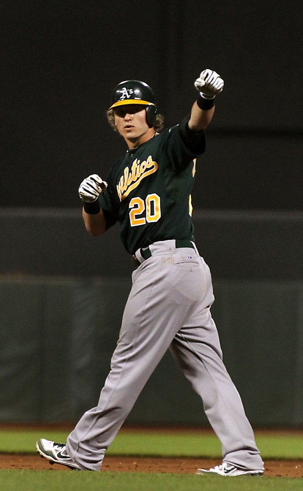 A's Josh Donaldson gets 'room to grow,' 5 RBIs