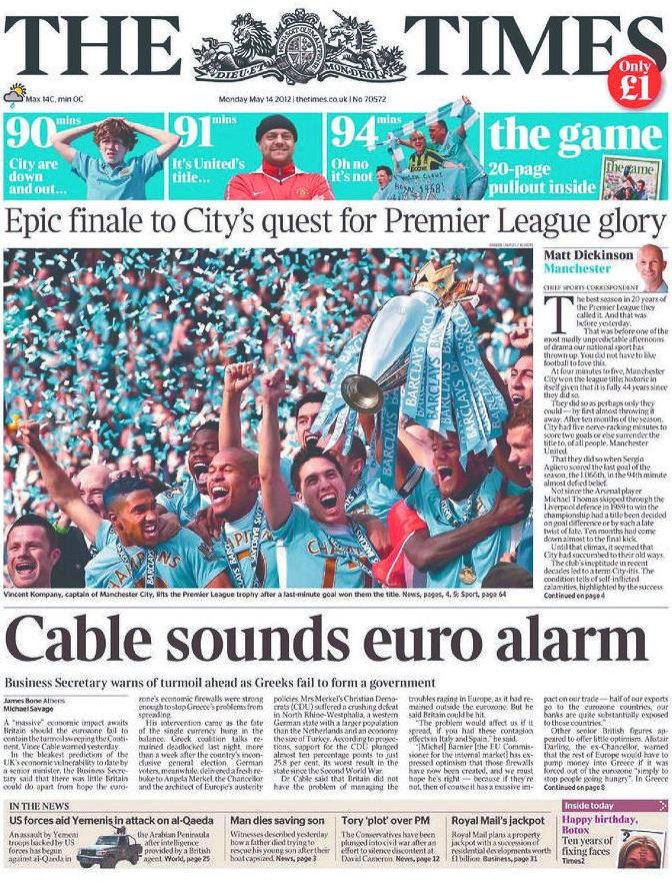 Front Pages from Around the Globe