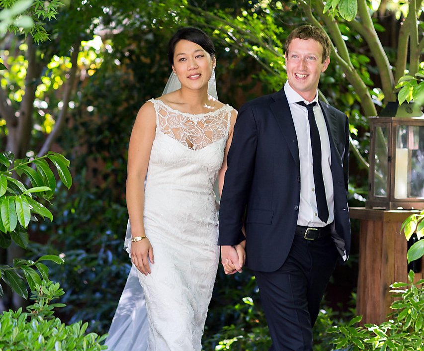 Facebook CEO Mark Zuckerberg weds Priscilla Chan