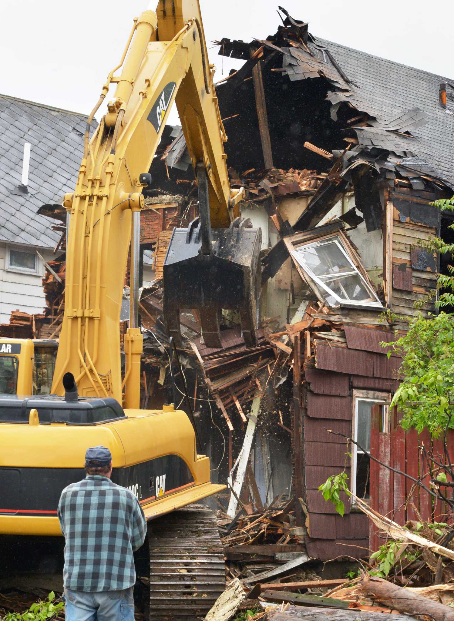 Burned-out buildings won't last long - Times Union