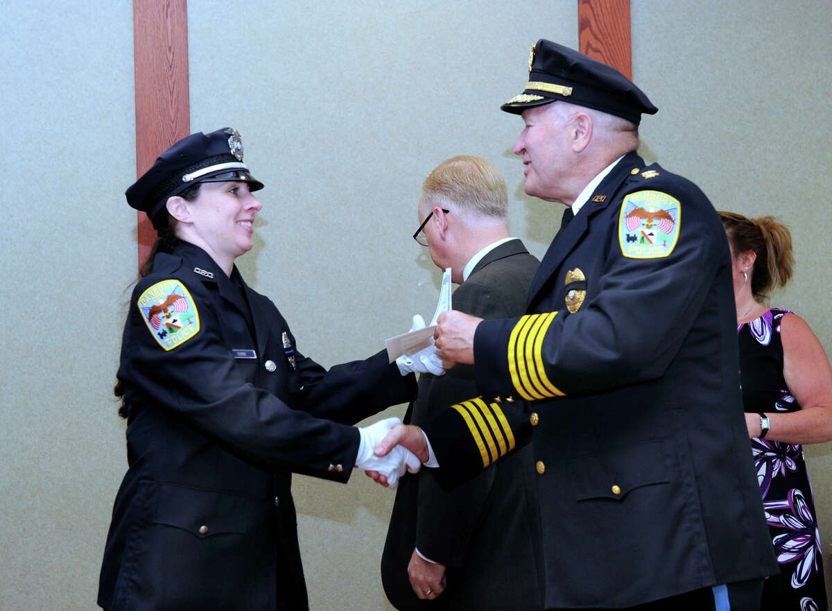 Danbury police officers recognized for service