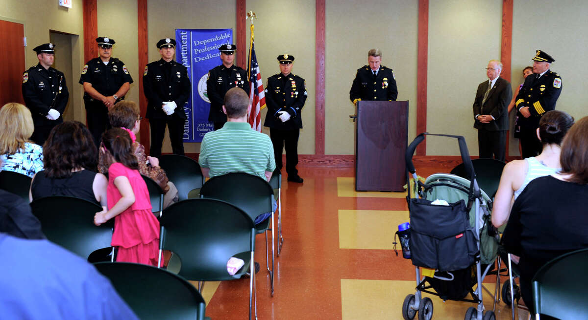 Danbury police officers recognized for service