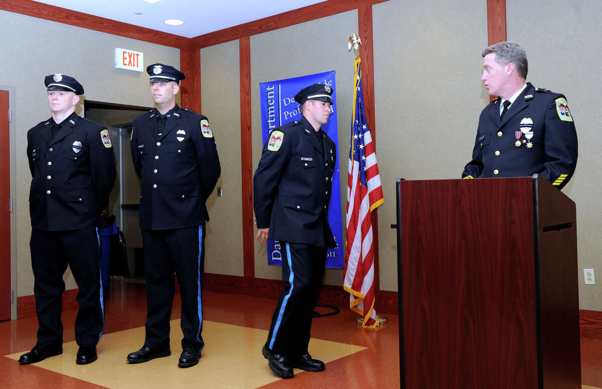 Danbury police officers recognized for service