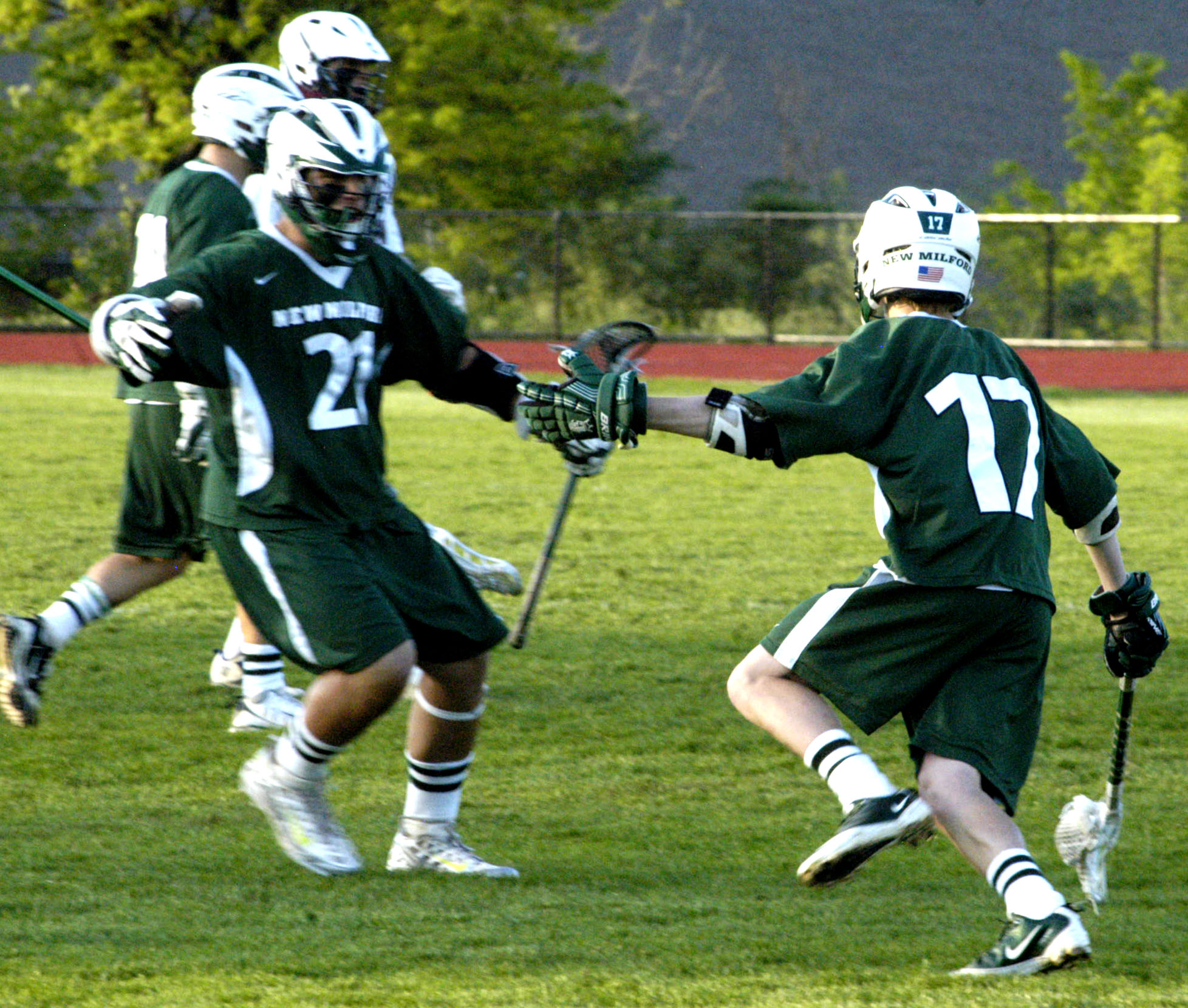 Green Wave boys' lacrosse runs the gauntlet