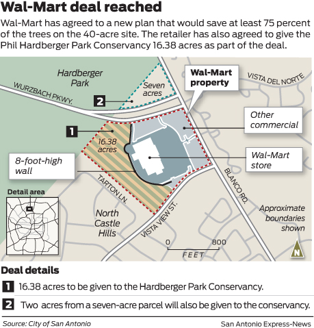 Deal is reached for new Wal-Mart