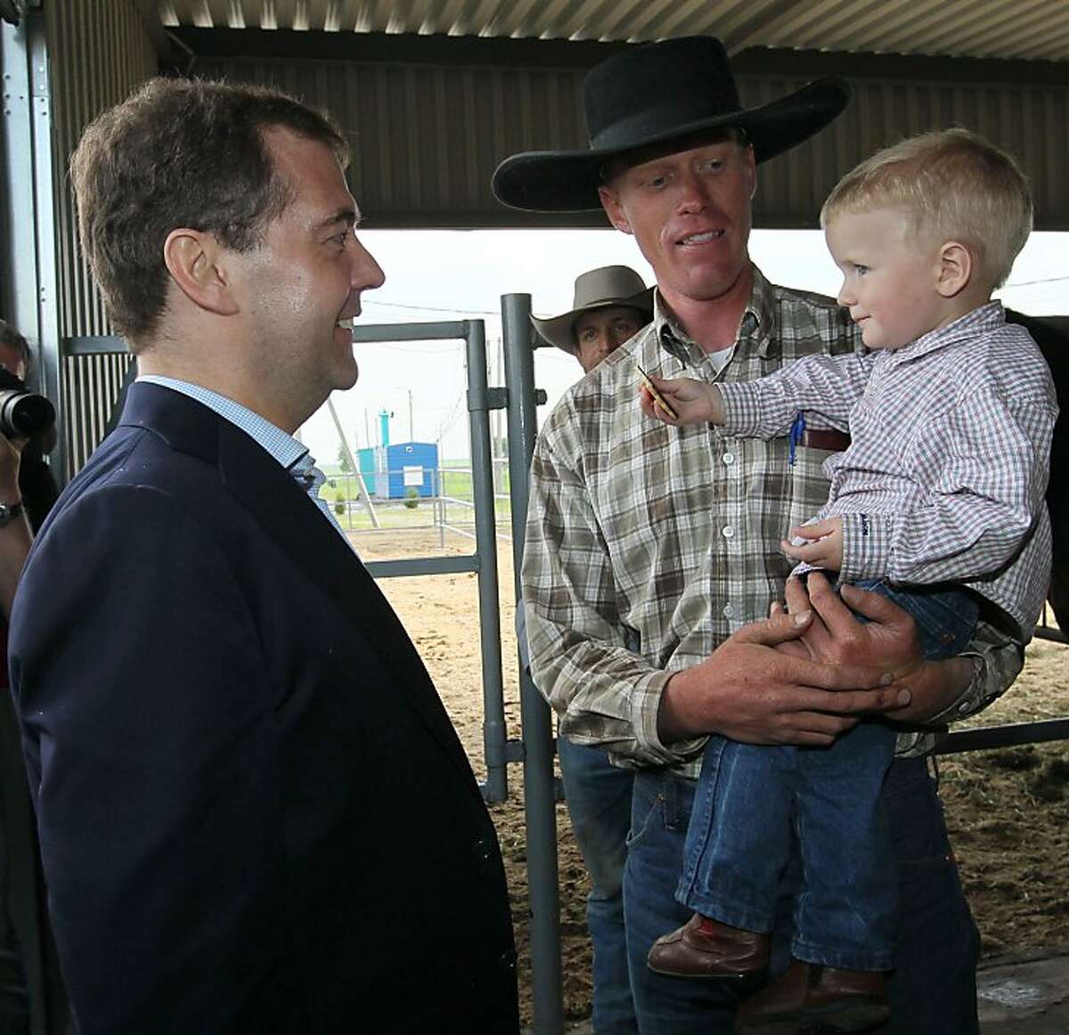 U.S. cowboys help Russia raise more cattle