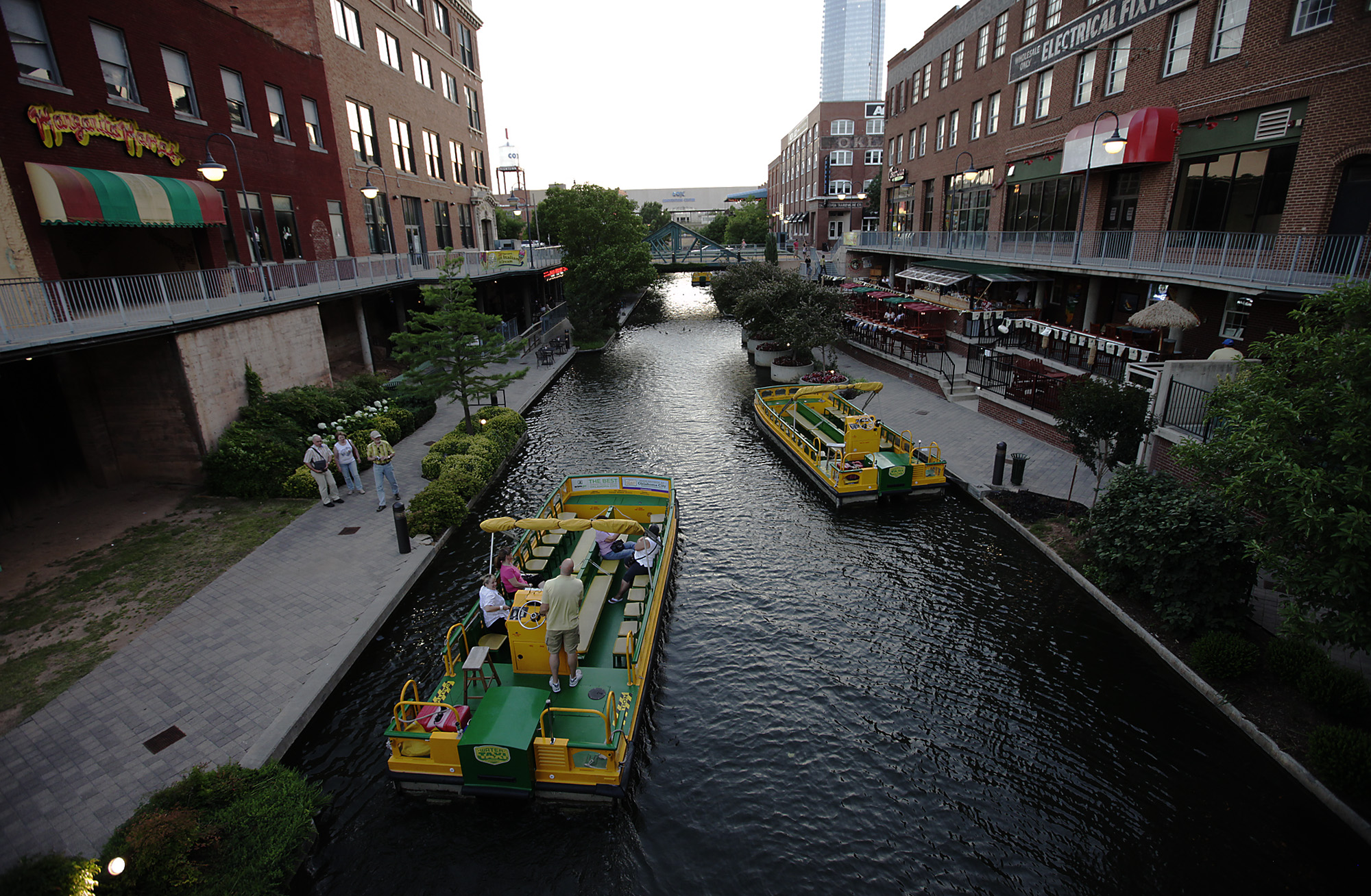 A river runs through OKC, too — well, sort of
