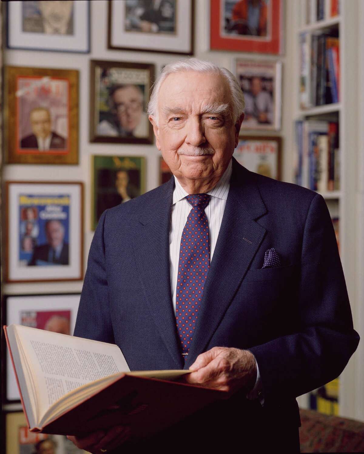Walter Cronkite found ambition growing up in Houston