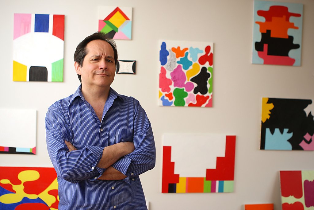 Artist Andrew Masullo shares stuff art is made of