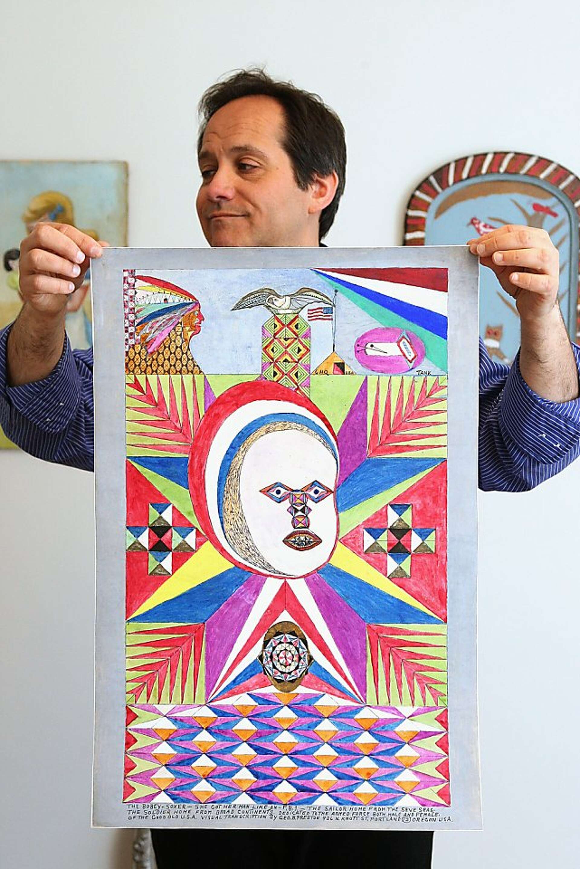 Artist Andrew Masullo shares stuff art is made of
