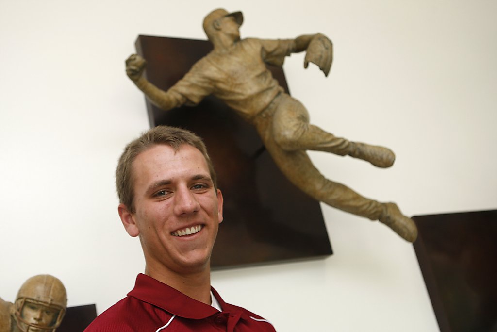 Stanford's handy Stephen Piscotty helps in all ways