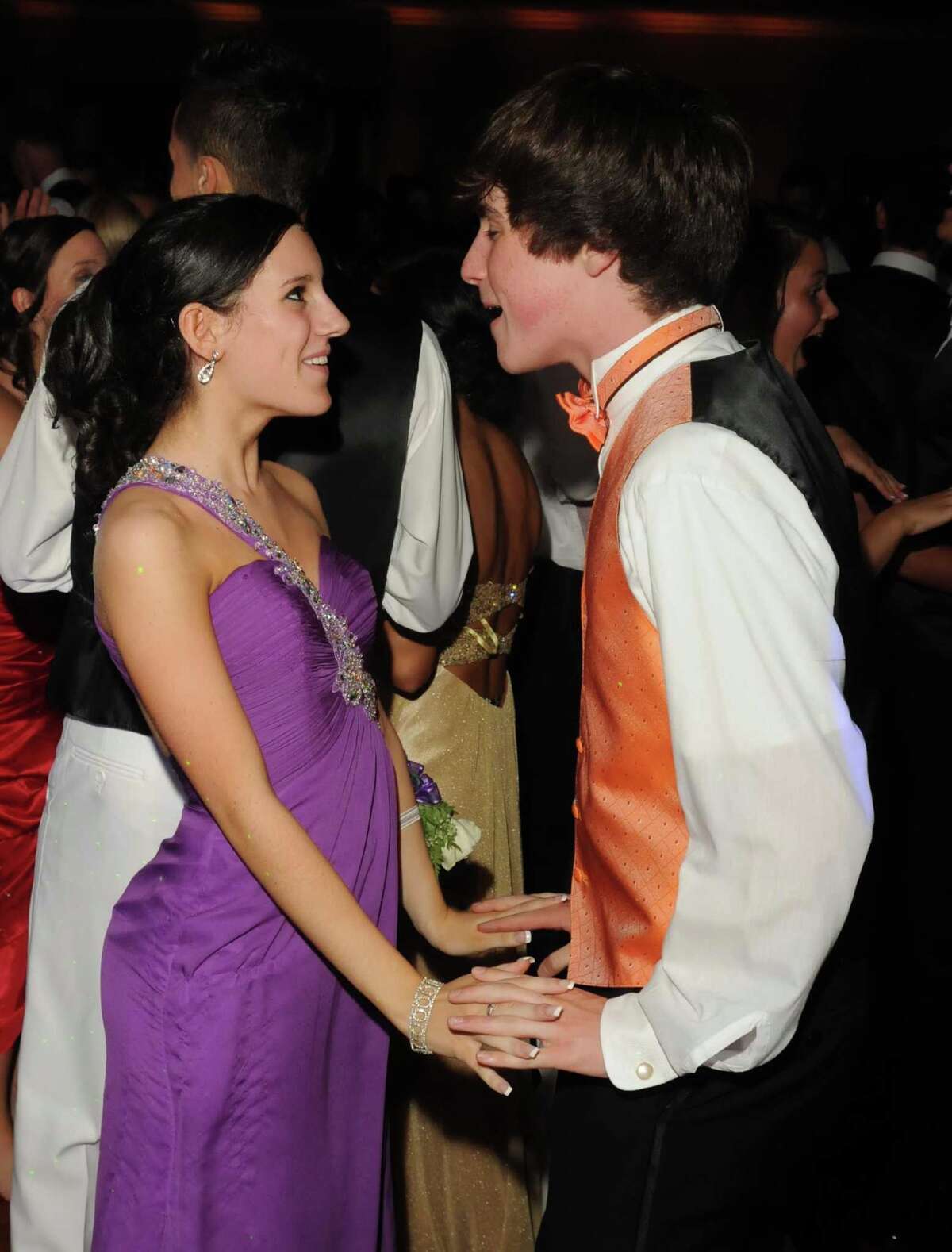 Glamor rules at Danbury prom