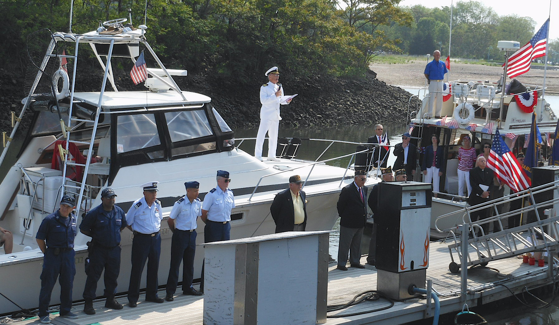 Memorial pays tribute to military personnel lost at sea