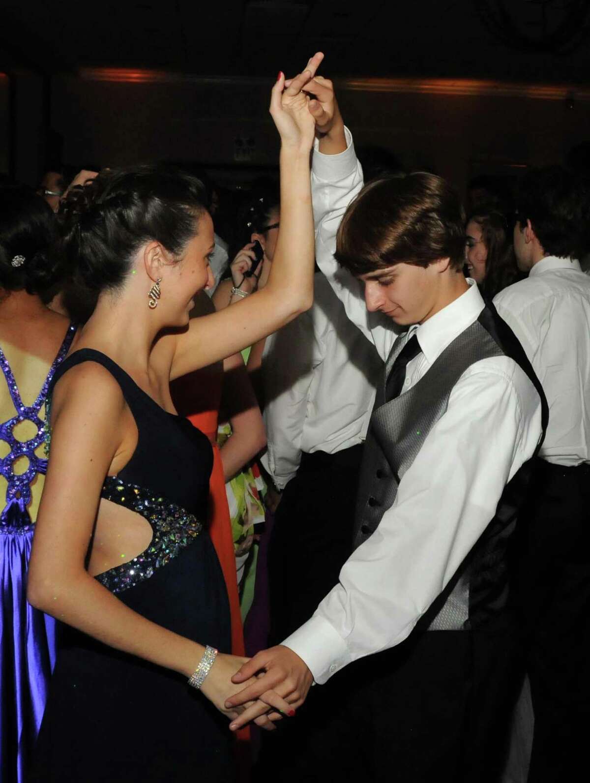 Glamor rules at Danbury prom