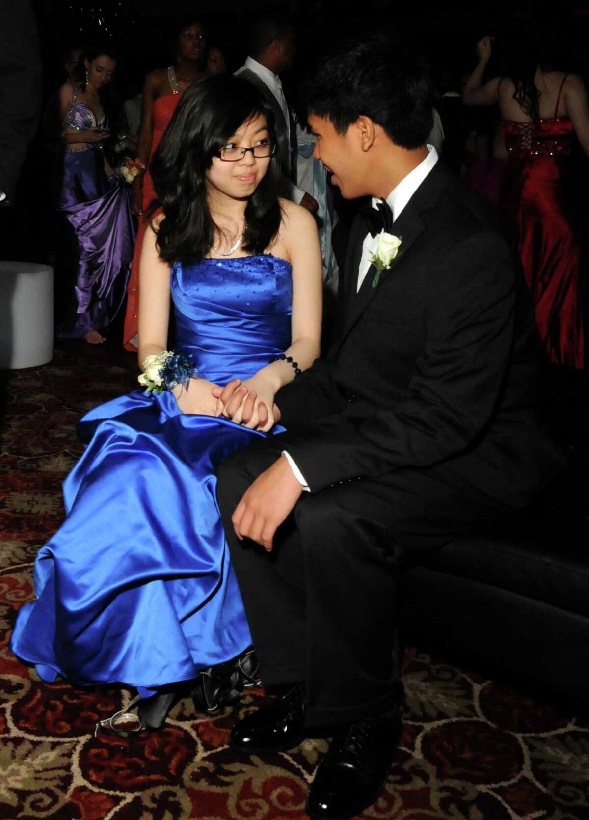 Glamor rules at Danbury prom