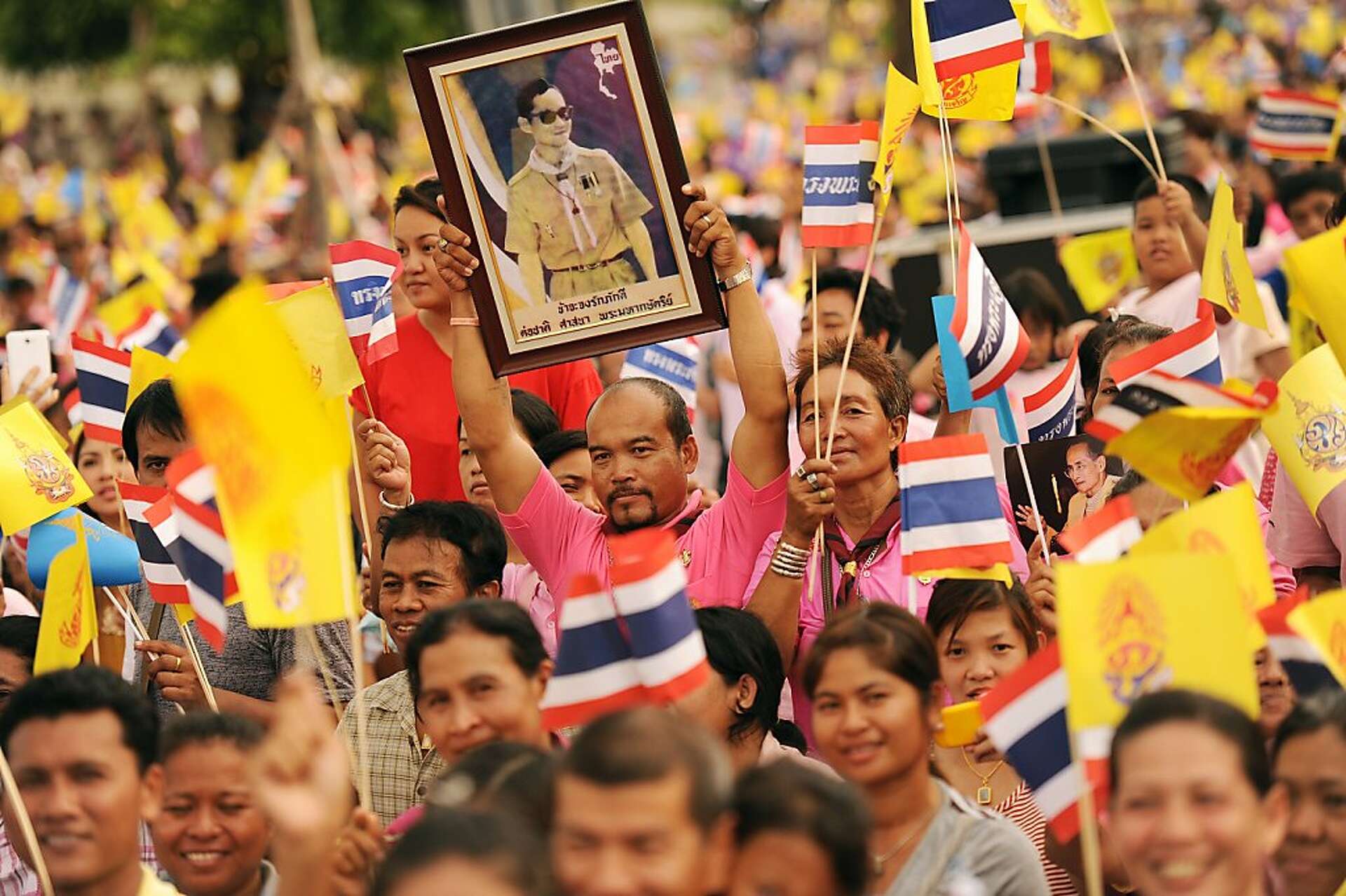 Thai king leaves capital for first time in years