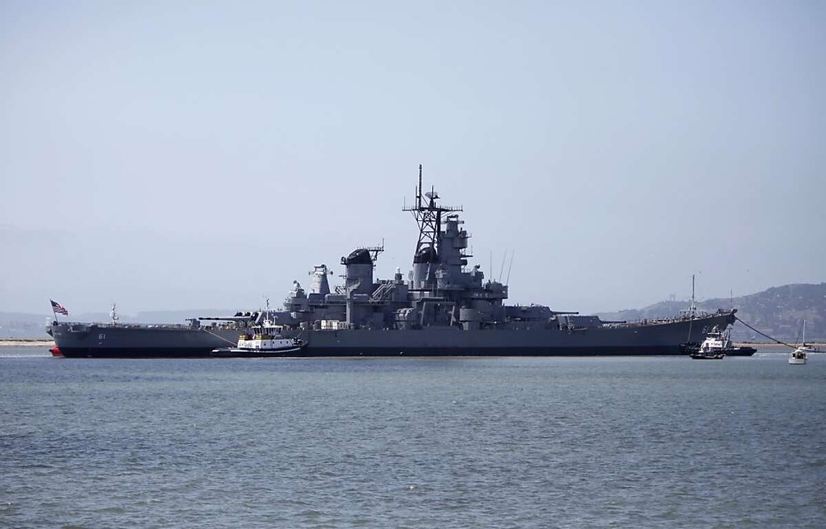 Battleship Iowa's final voyage