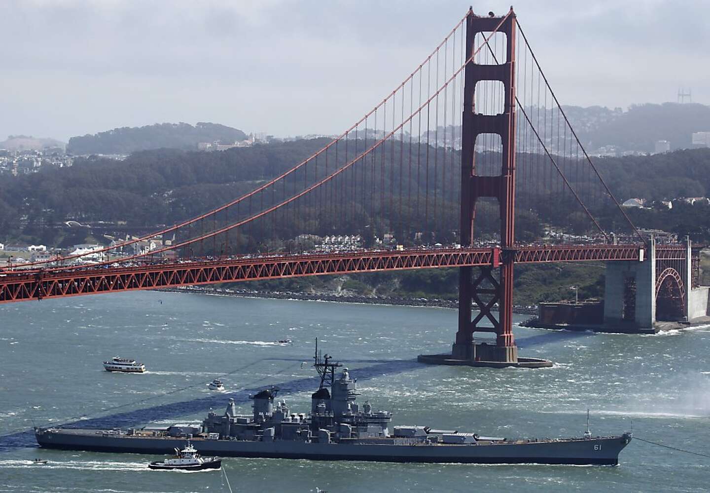 Battleship Iowa's final voyage