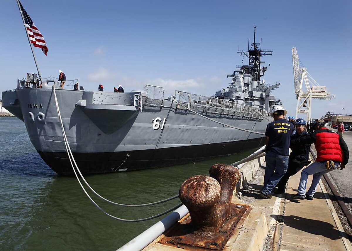 Battleship Iowa's final voyage