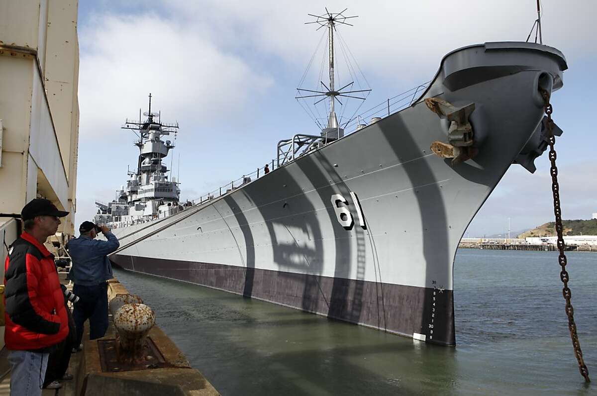 Battleship Iowa's final voyage