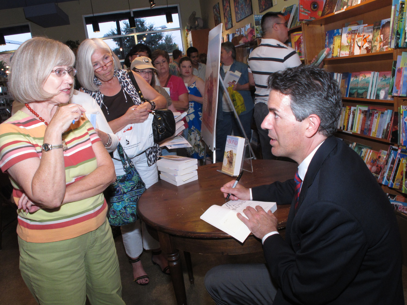 On the scene: Book signing