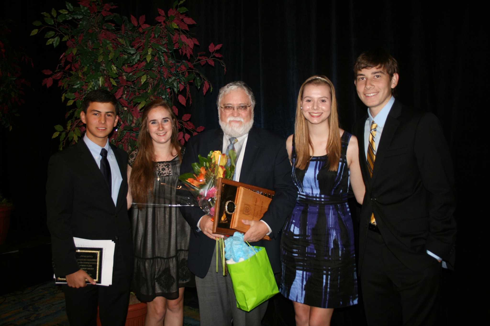 Cooper School science teacher Louis Ashworth gets top marks from students