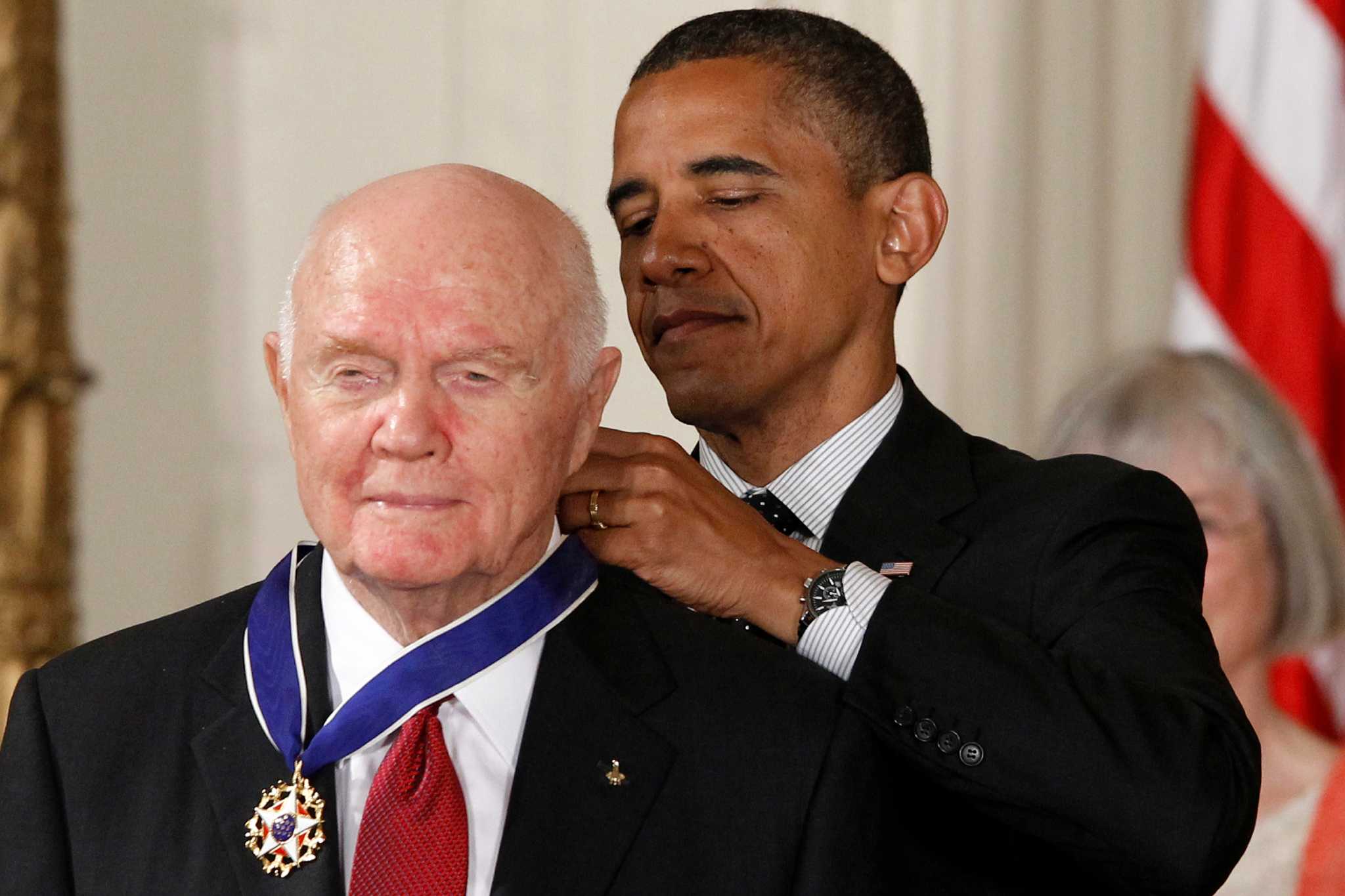 Obama honors some of his heroes