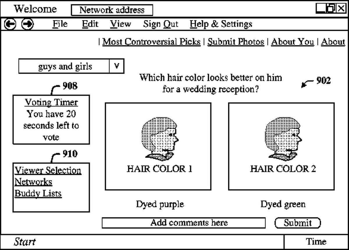Microsoft Patents System To Let The Net Vote On Your Look 