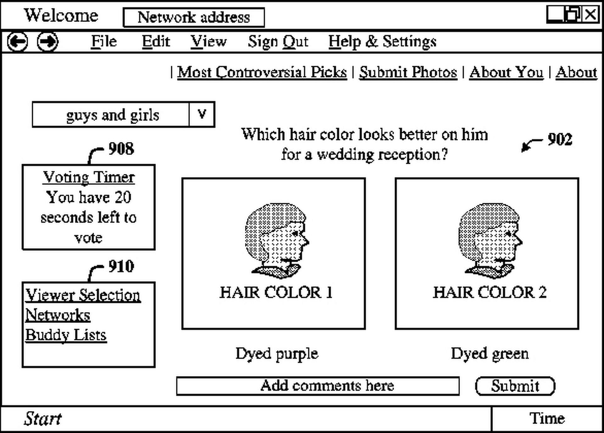 Microsoft patents system to let the net vote on your look
