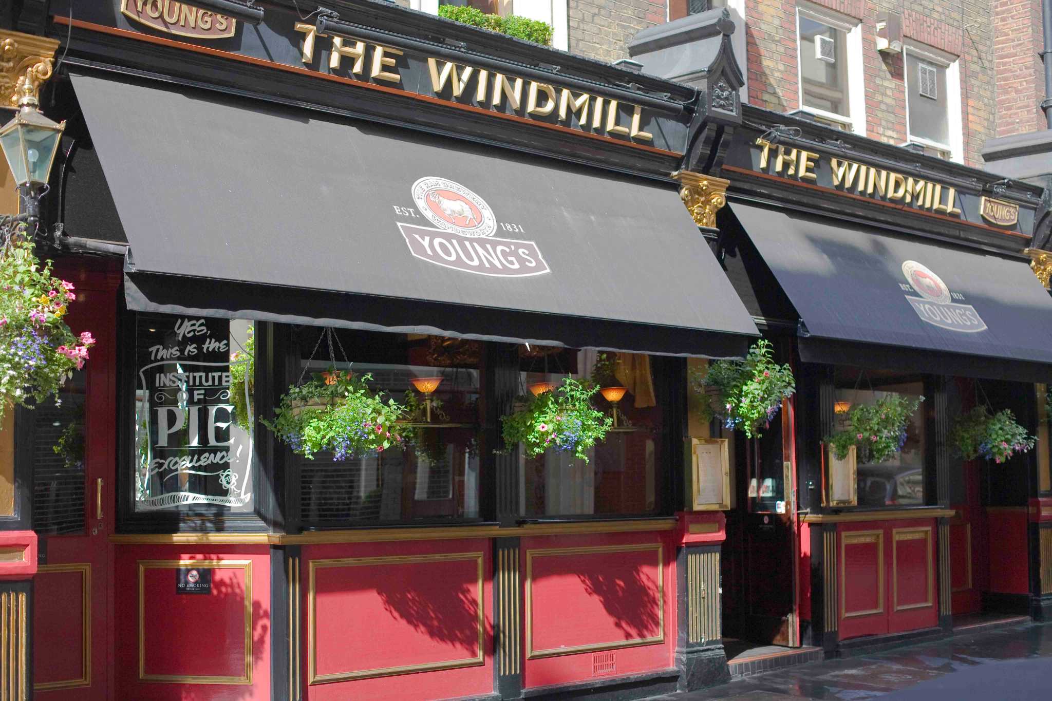 Steak & Mushroom Pie? Head to London's Windmill