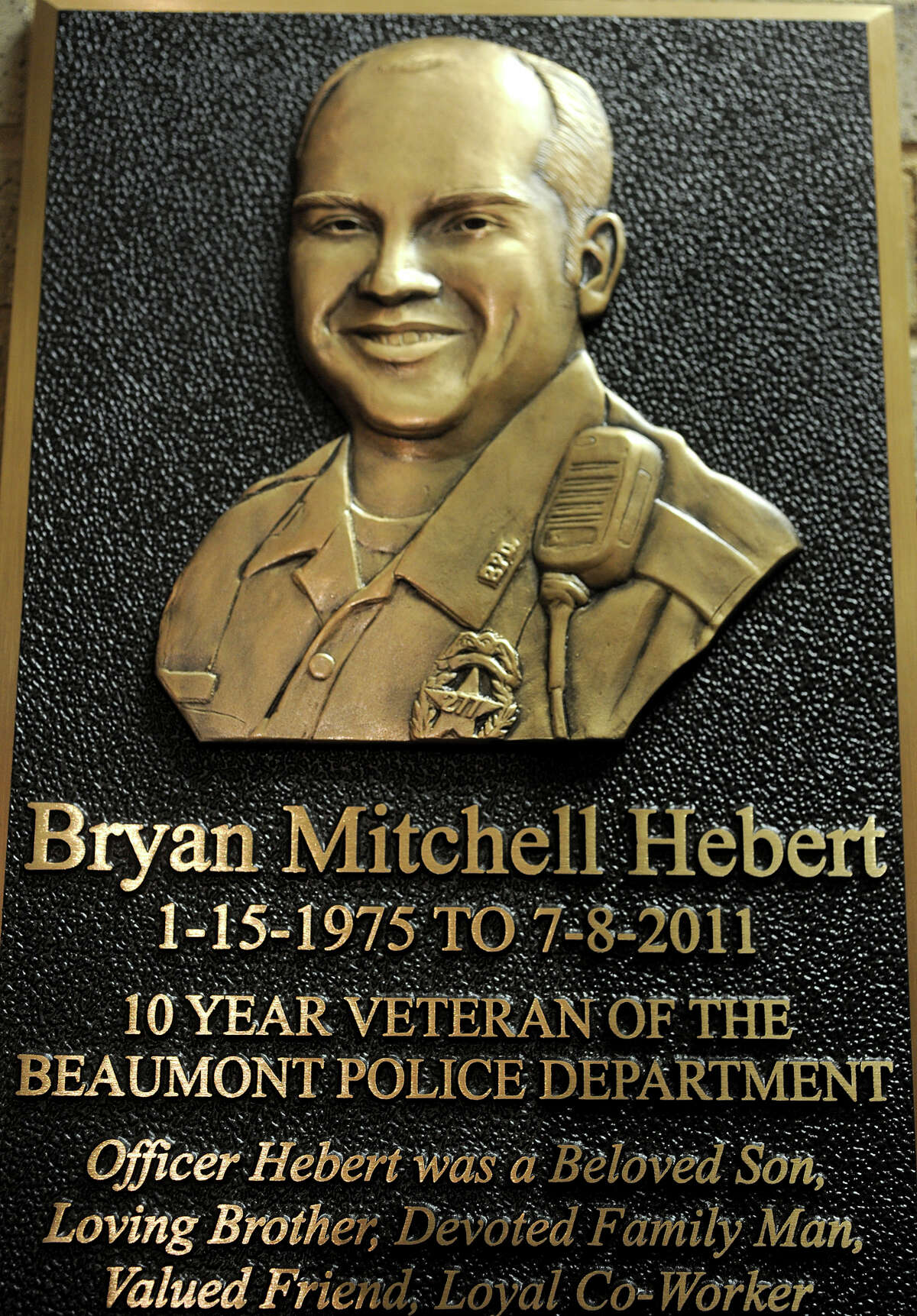 Bryan Hebert joins wall of fallen officers