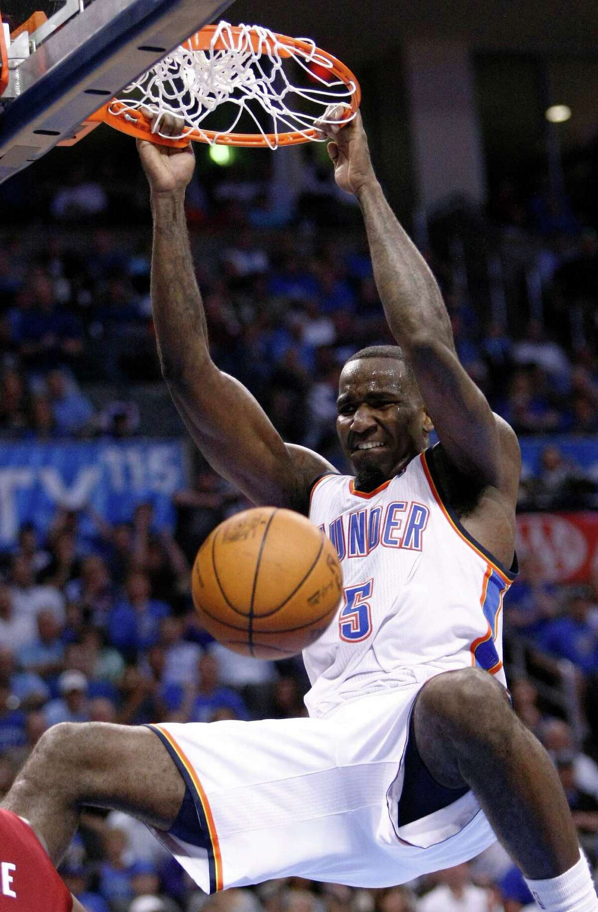 Photos: Kendrick Perkins, Stephen Jackson in the NBA's Western ...