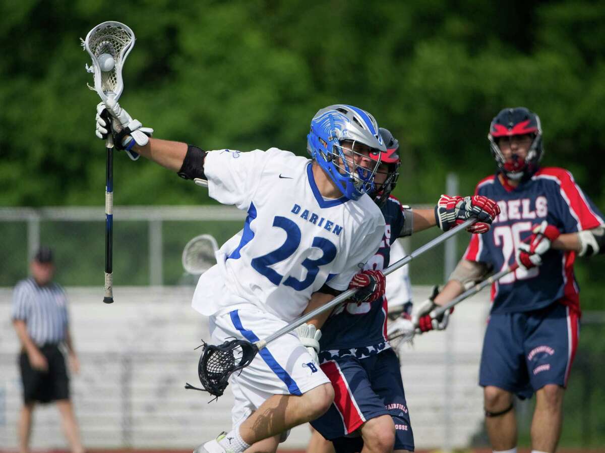 New Fairfield falls to Darien in Class M boys lacrosse