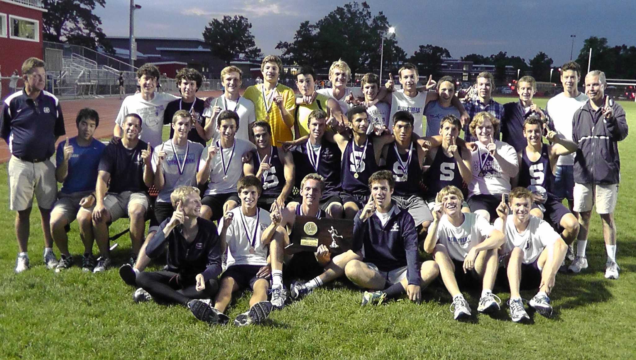 Staples runs away with Class LL track and field championship