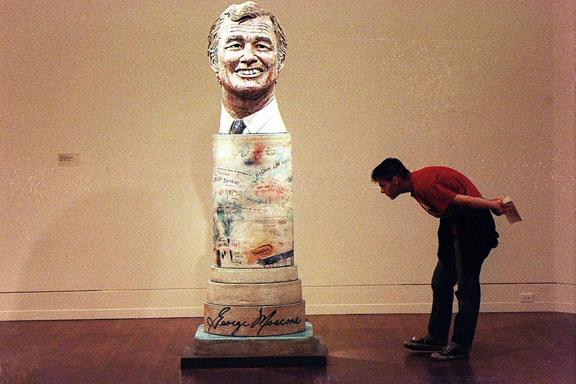 George Moscone statue finally where it belongs