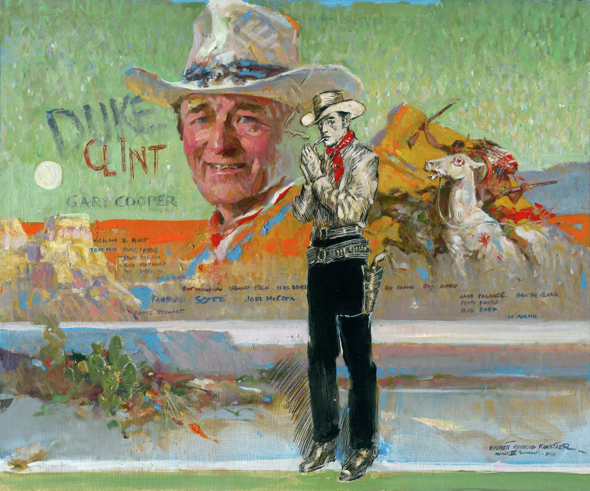 Artist Kinstler's long, celebrated career showcased in 'Pulps to Portraits'