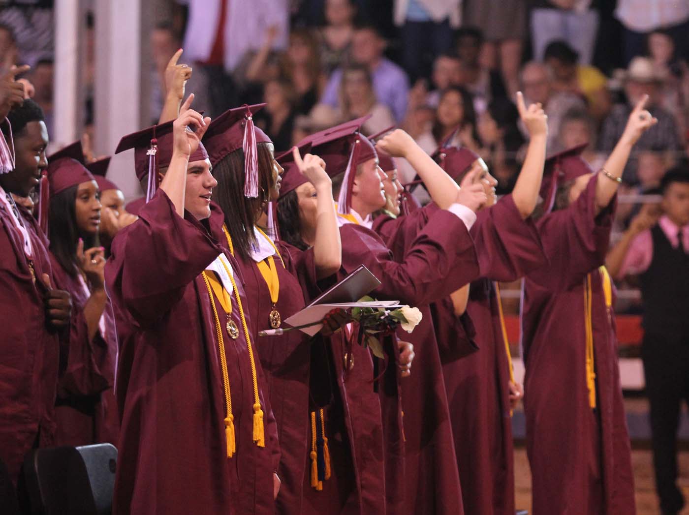 The JHS class of 2012 graduates