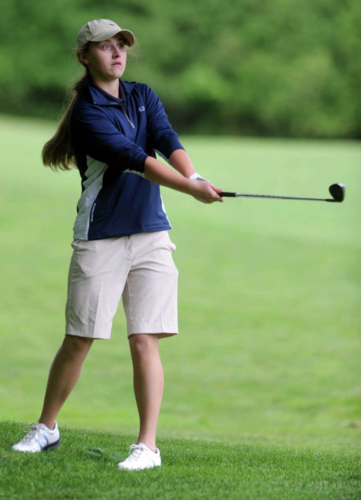 Greenwich 3rd at girls state golf championship
