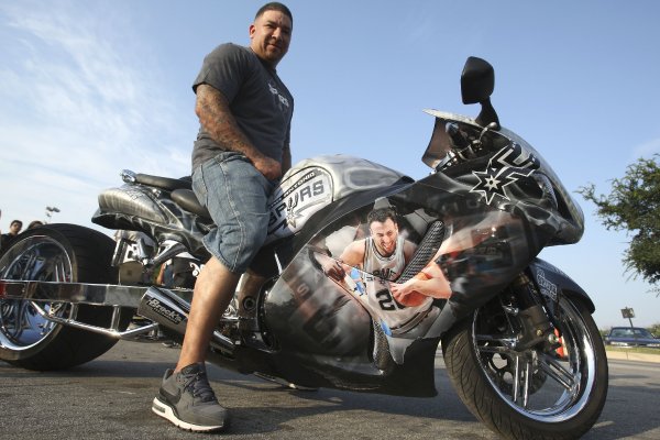 Spurs-themed motorcycle seized in drug raid