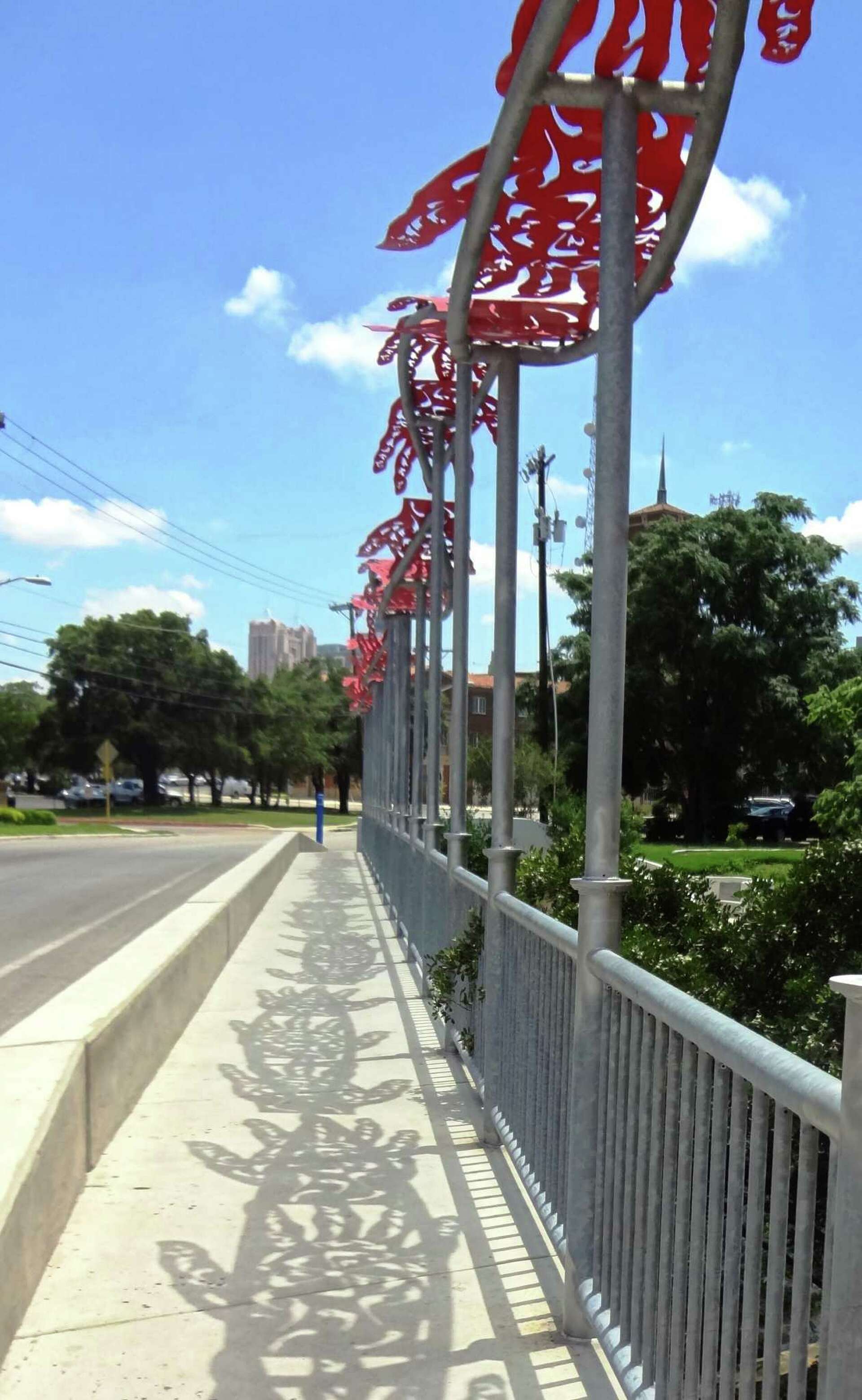 River Walk bridges made in the shade