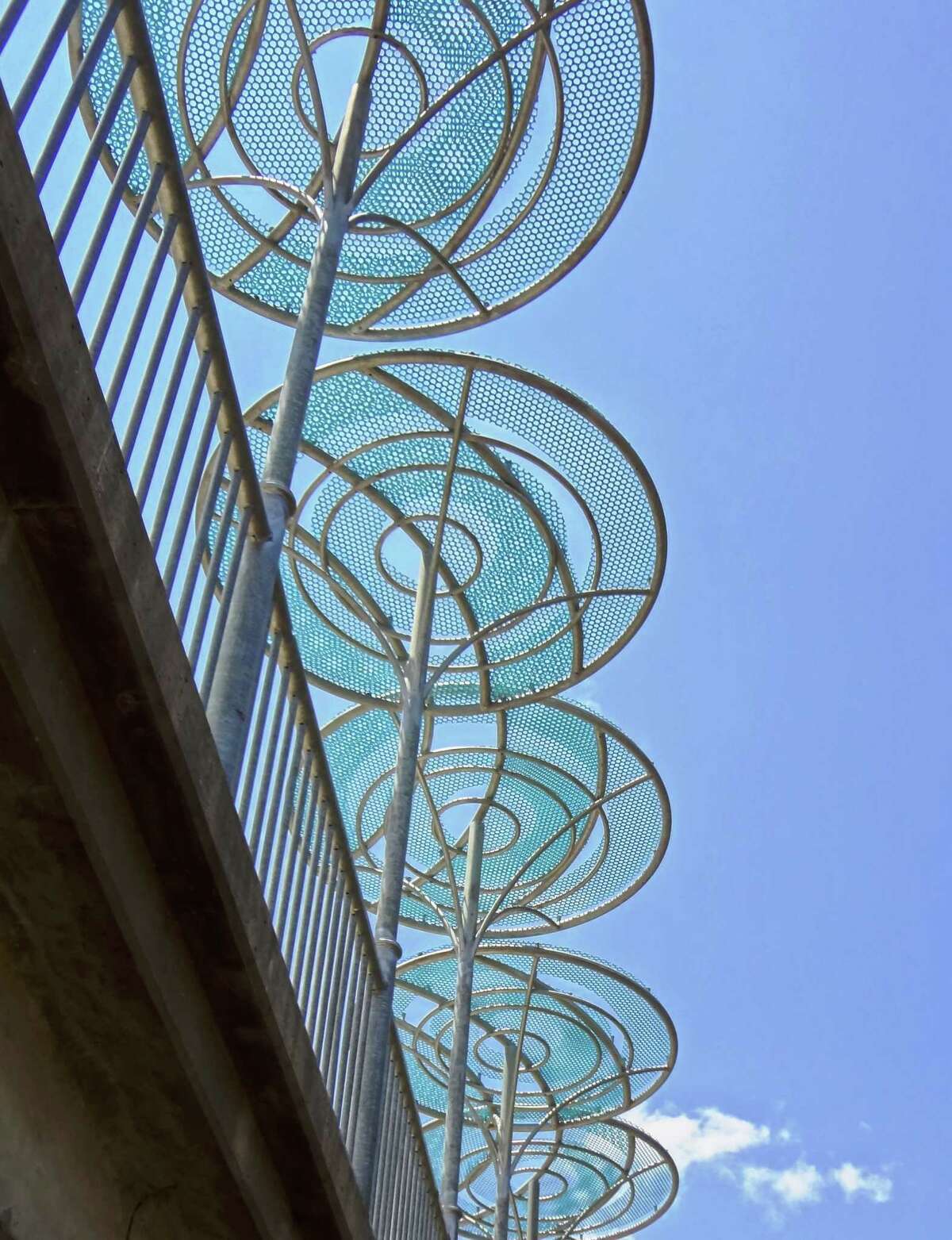 River Walk bridges made in the shade