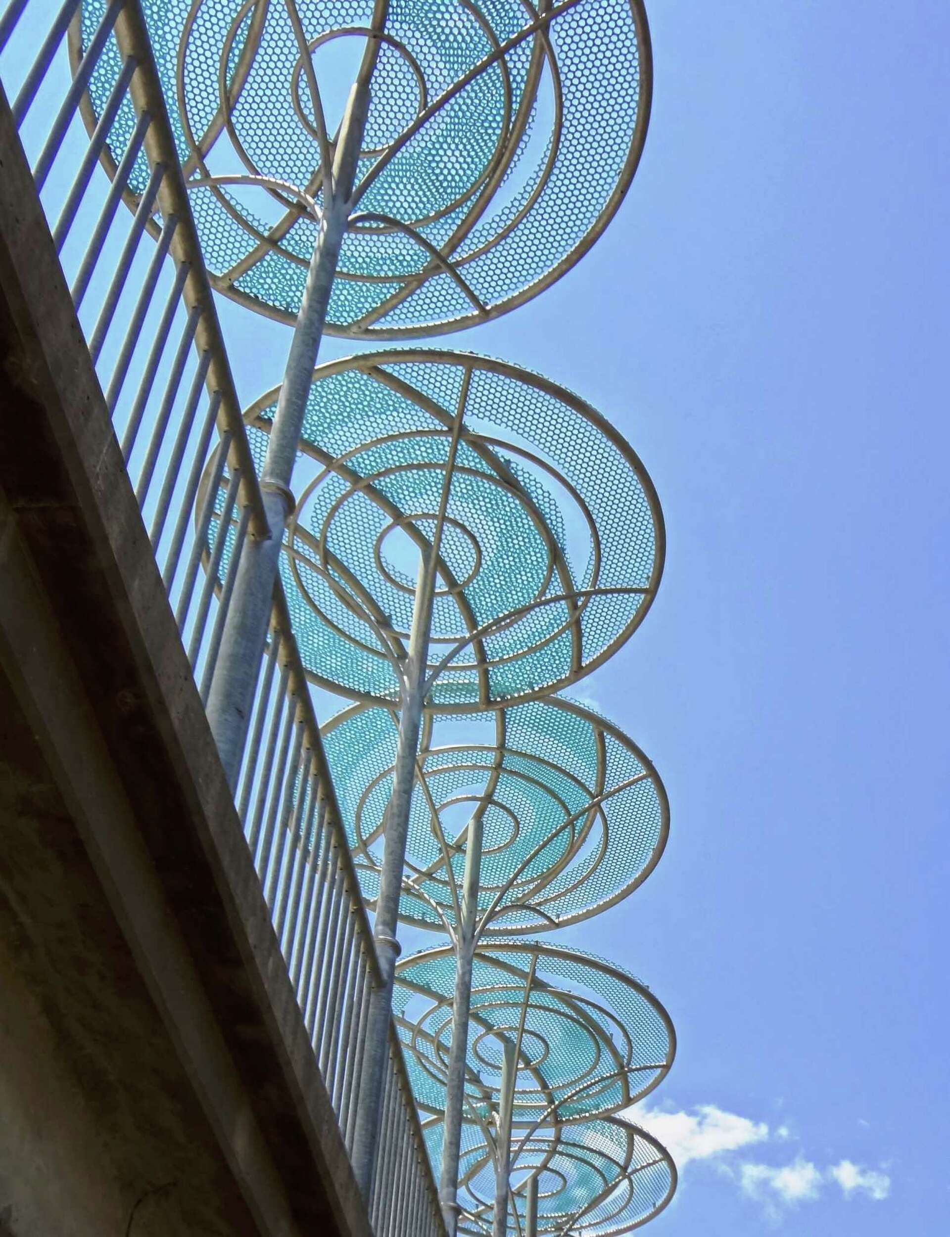 River Walk bridges made in the shade