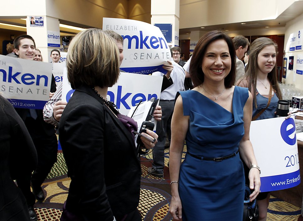 Sen. Dianne Feinstein asks about GOP challenger