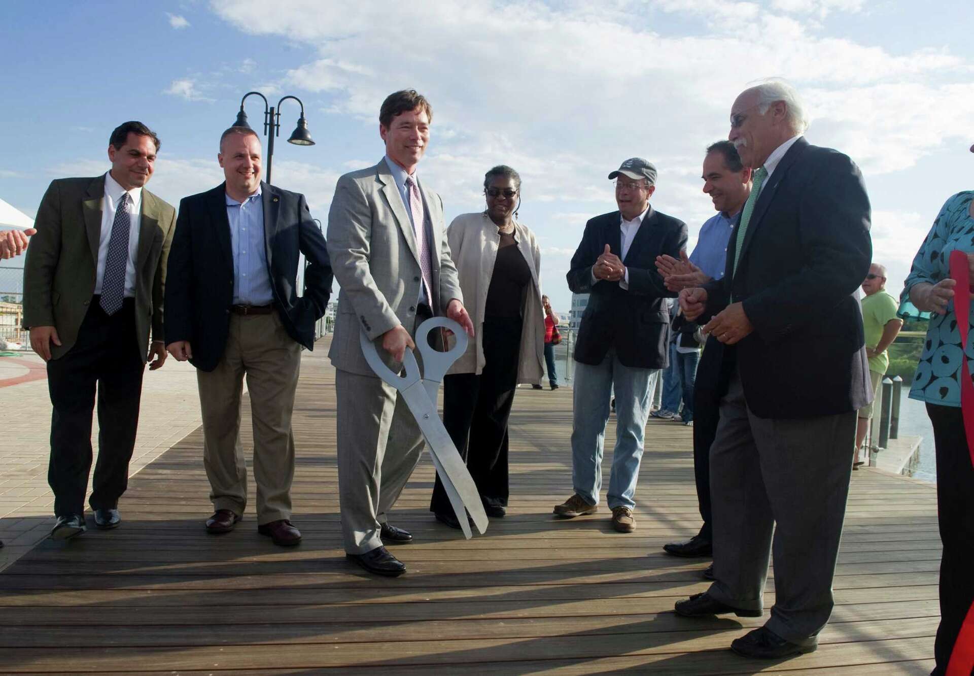 South End marina opening celebrated